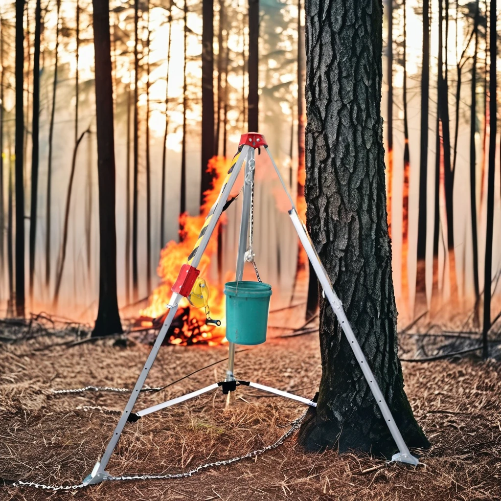 M-ST01 Scba Style Firefighting Lifting Rescue Safety Tripod