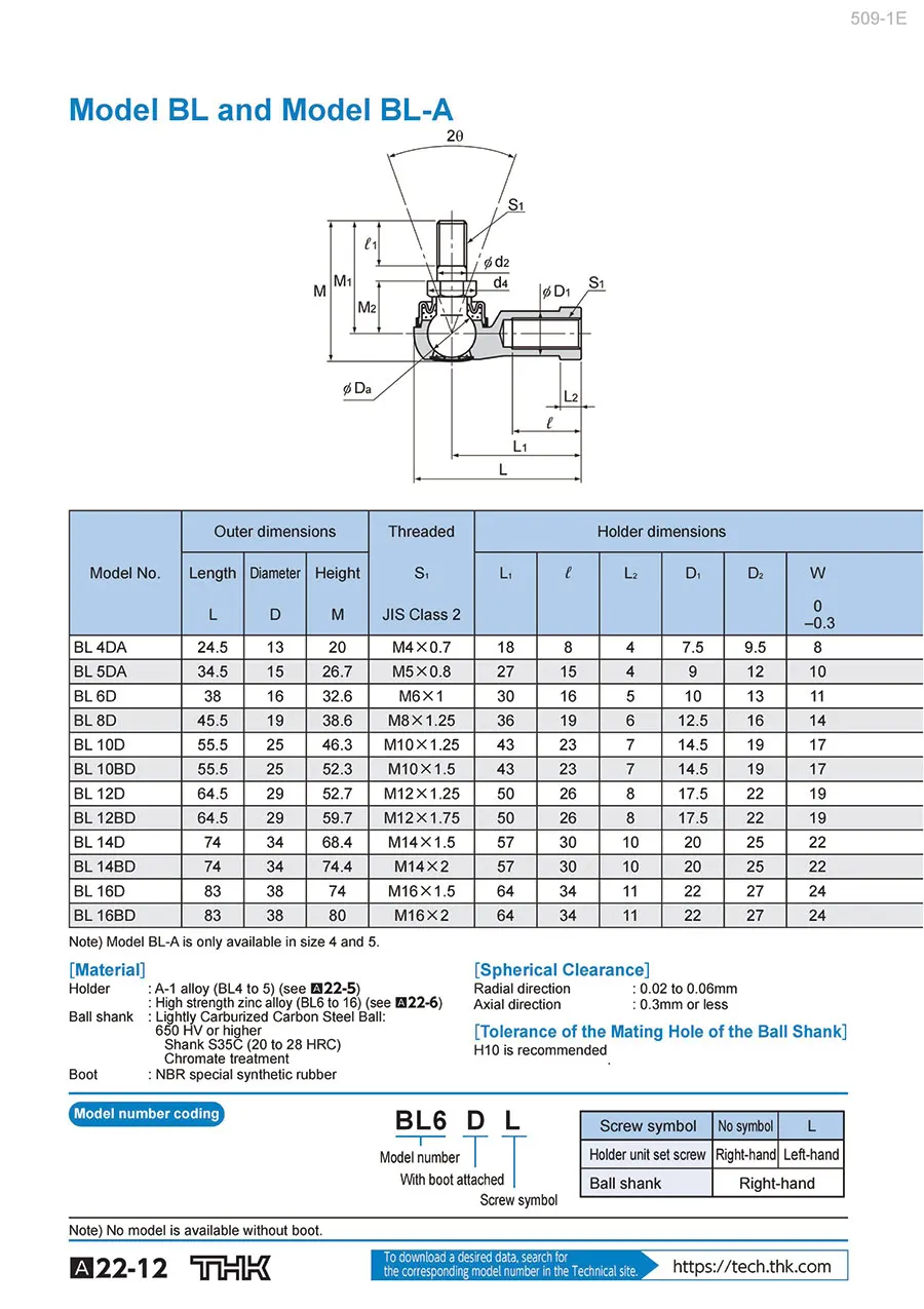 High Quality BL10BD Ball Bearing - LSBC Original Japan Brand