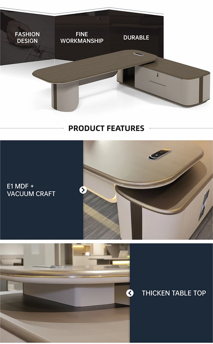 Boss Desk Manager Executive Office Desk Table Ceo Luxury Desk Boss ...