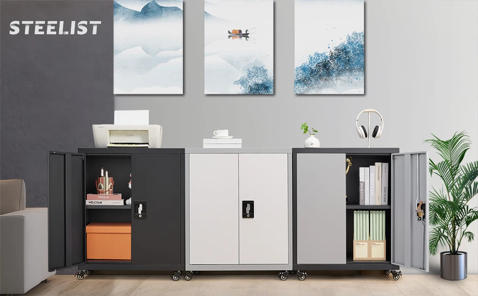 Metal Storage Cabinet - Durable & Adjustable Solutions