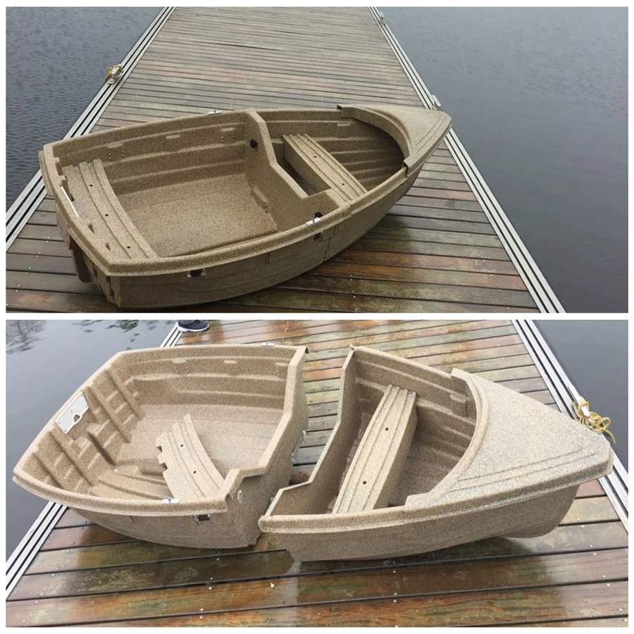 New Arrival: 2 Block Small Dinghy PE Plastic Fishing Paddle Boat ...