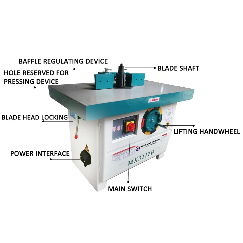 Wholesale Moulding Machine Wood Moulder Milling Machine Spindle Moulder ...