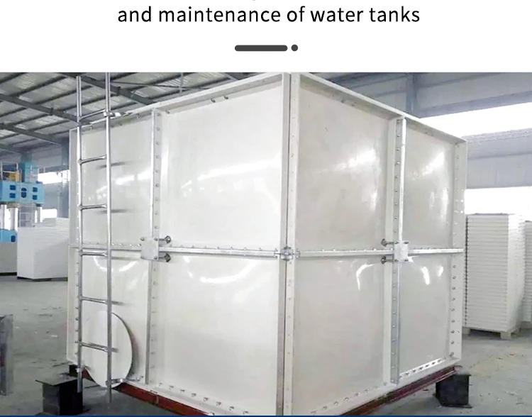 2000m3 Prefabricated Fiberglass Water Tank for Hotels & Schools