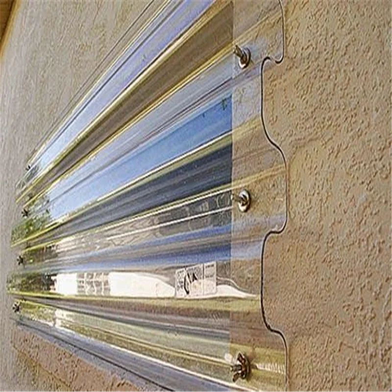 High quality clear plastic pc sheet plastic corrugated polycarbonate ...