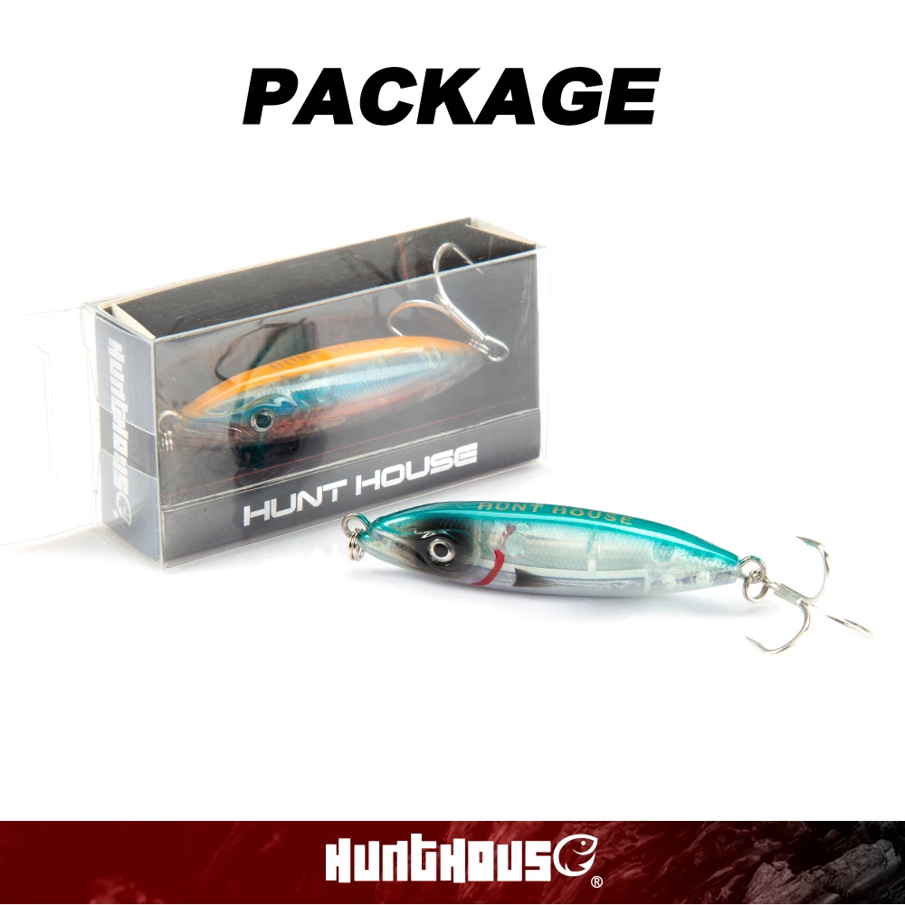 Wholesale Hunt House Sea Fishing Lure Swimbait Wobbler 62mm 16.8g ...