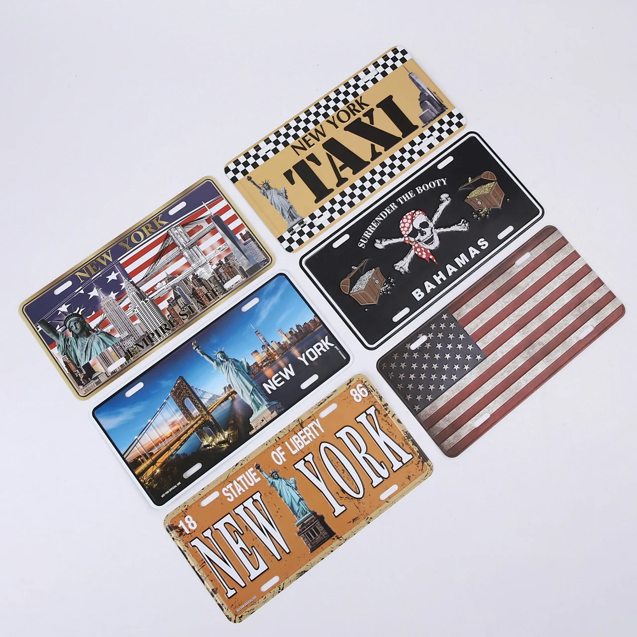 Alibaba.com: Custom Mauritius car decoration license plate, aluminum ...
