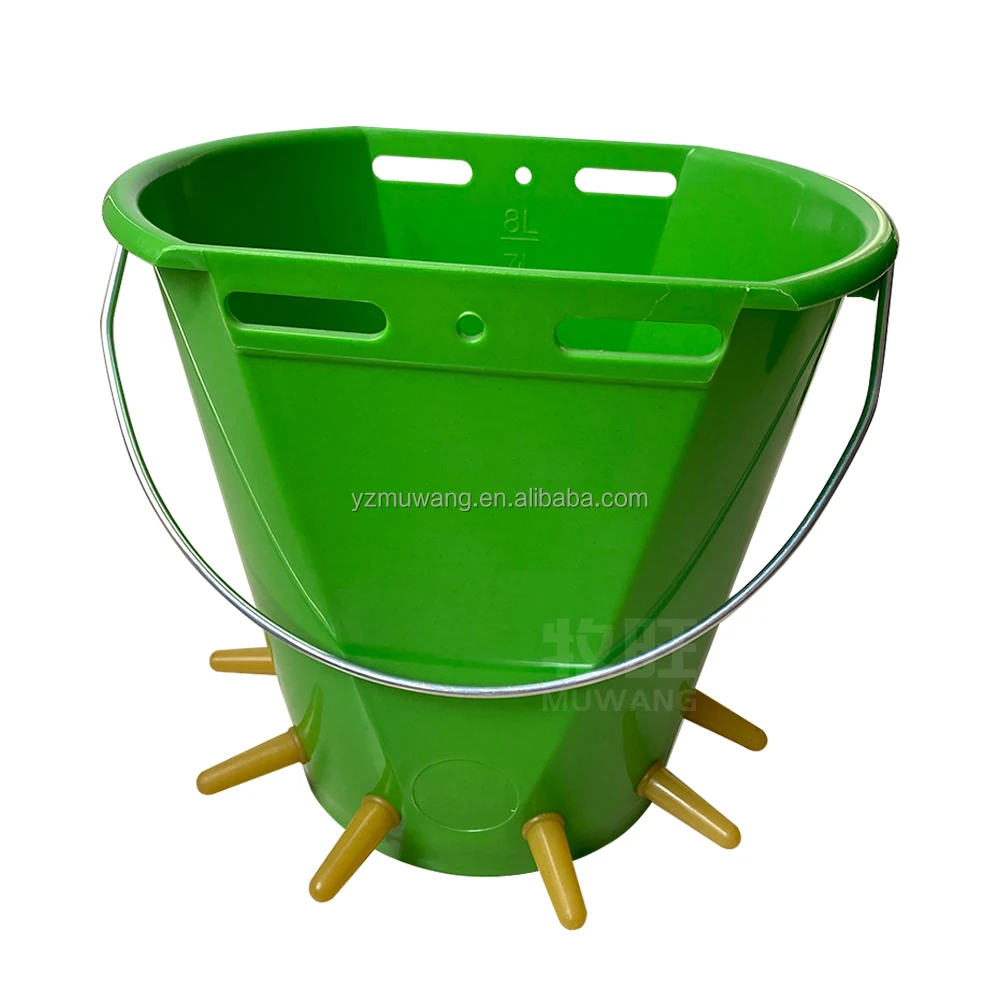 8l Livestock Veterinary Calf Milk Feeder Animal Feeding Bucket - Buy ...
