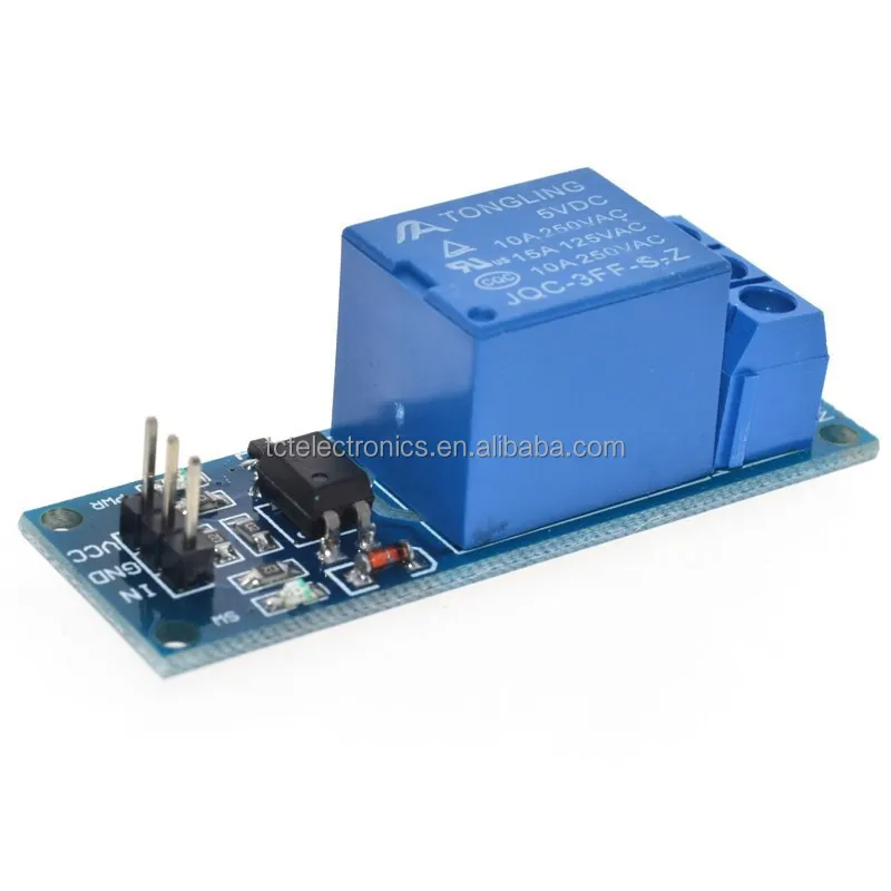 1 Channel 5V/12V Relay Module with Optocoupler Isolation Relay ...
