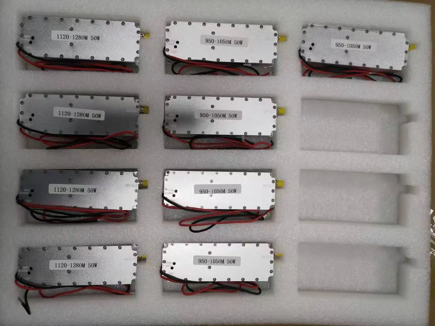 433MHz 50W FPV Drone Defense Module GaN RF Anti Drone 433MHz 422-440Mhz ...