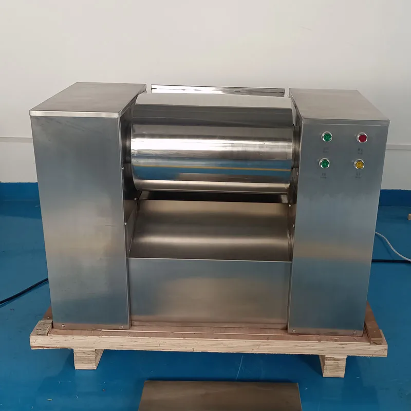 Horizontal Trough Type Wet Powder Mixer Stainless Steel Mixing Machine ...