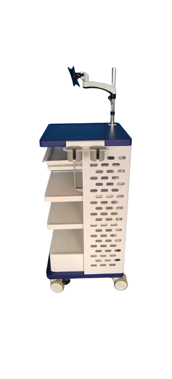 Medical Endoscopy Cart Hospital Ent Endoscope Transfer Trolley Cart ...