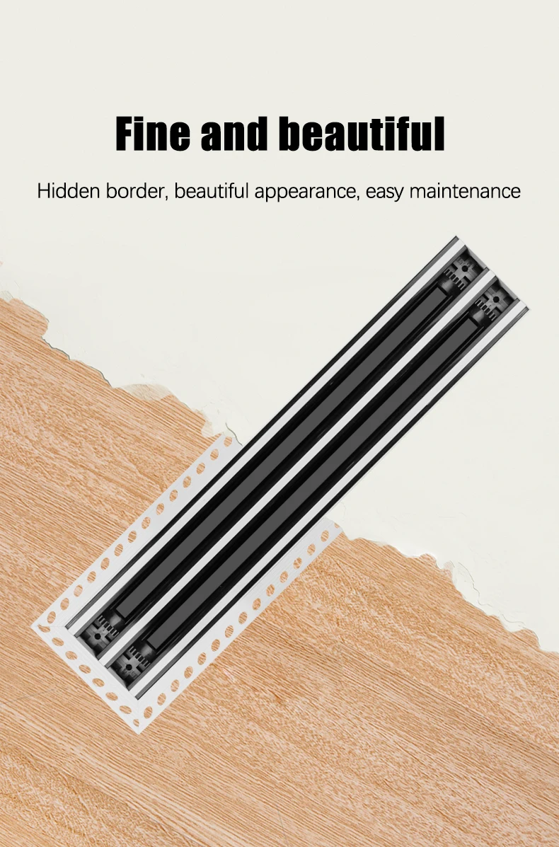 Invisible Linear Slot Diffuser Hidden Ac Linear Air Diffuser Plastic ...