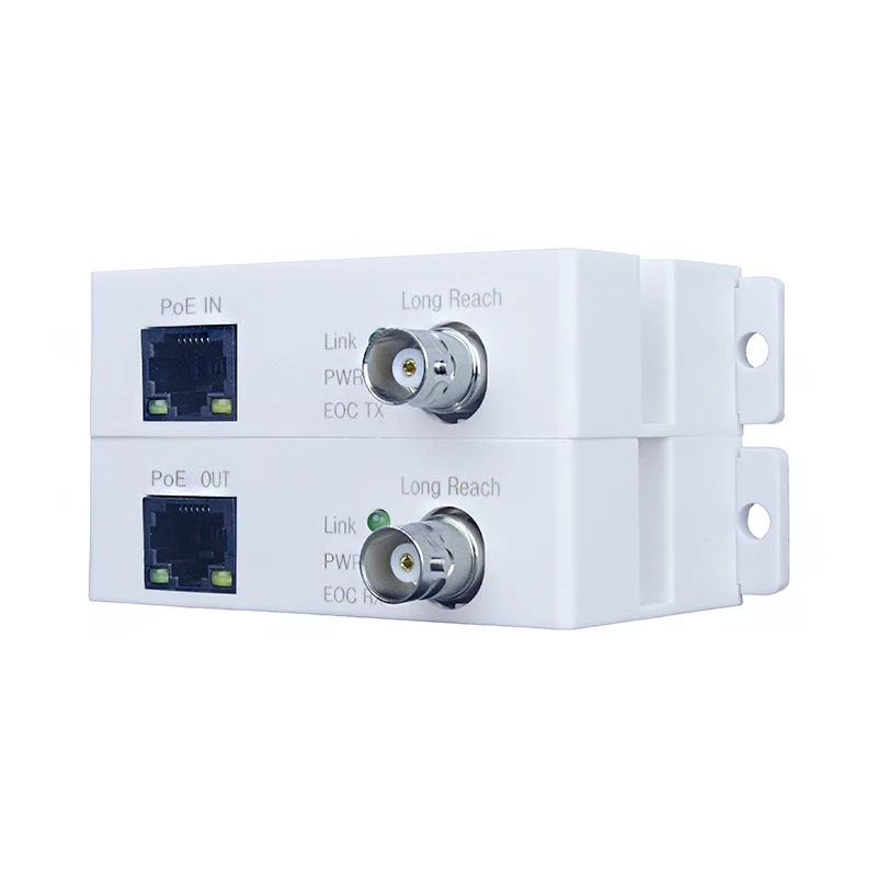 Eoc Converter Ip Over Coax Max 3000ft Poe Power For Poe Camera - Buy ...