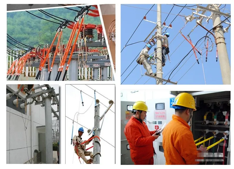 Temporary Earthing Set Ground Earth Rod Set - High Voltage Safety