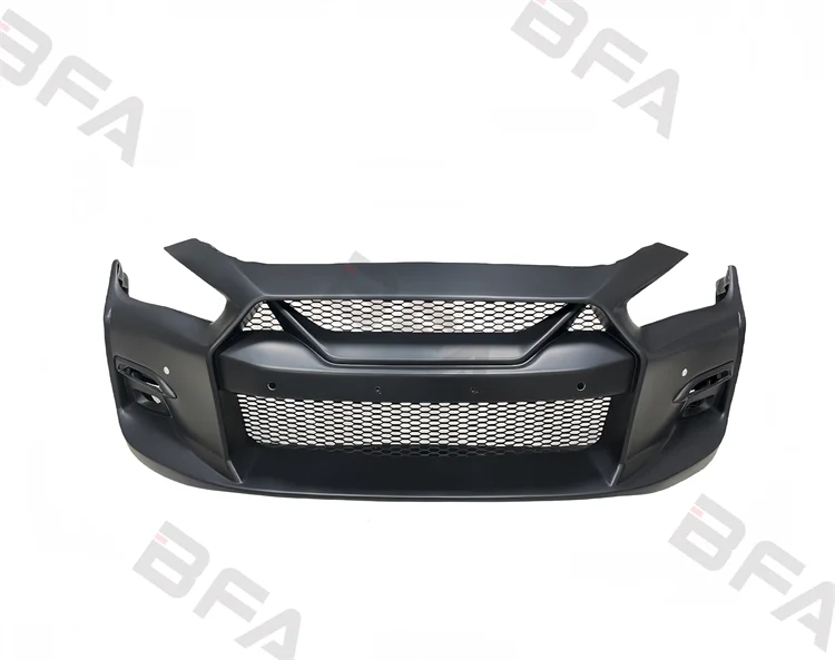 Infiniti Q50 Fiberglass Front Bumper Upgrade - LB GTR Kit