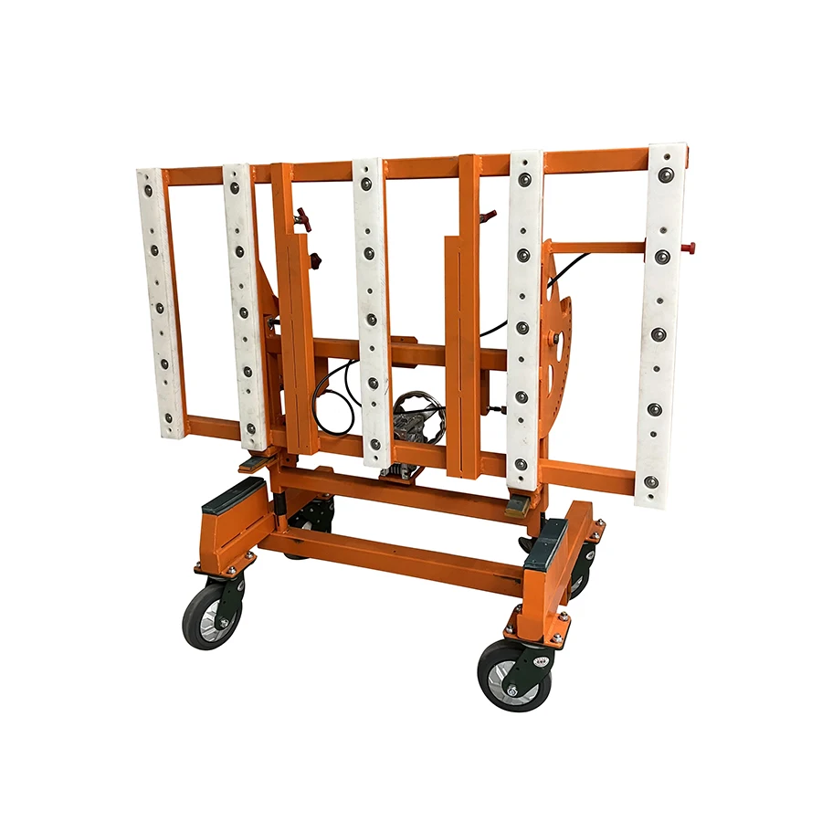 Manual Slab Transport Cart Glass Moving Trolley For Stone Marble ...