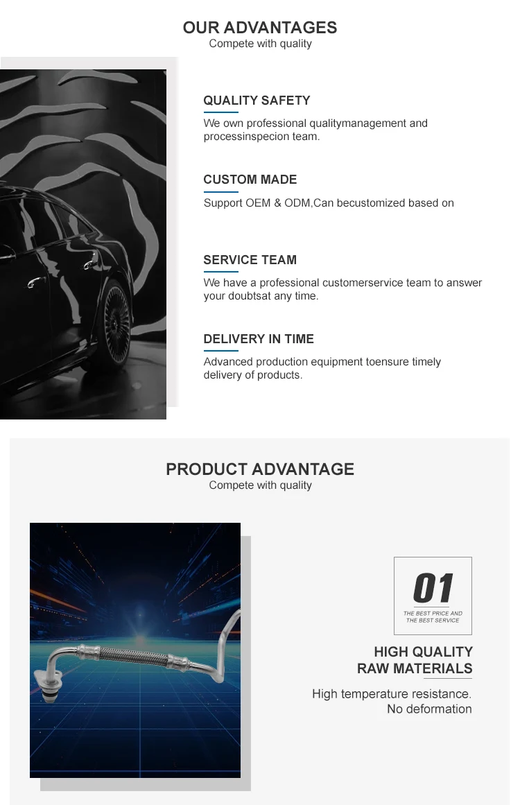 Auto Parts Turbocharger Oil Pipe With One-way Valve 11428678840 For Bmw ...