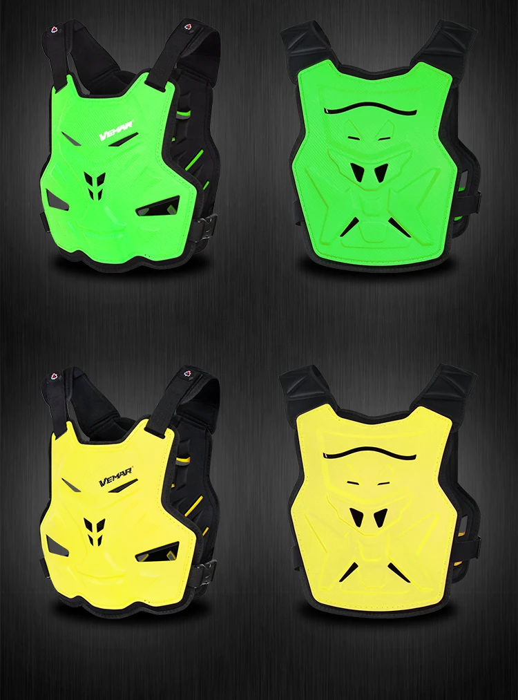 Vemar Motorcycle Armor Jacket Vest Motocross Vest Back Chest Protector ...