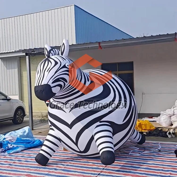 Customized Inflatable Mascot Wild Animal Tiger Giant Inflatable Chubby ...