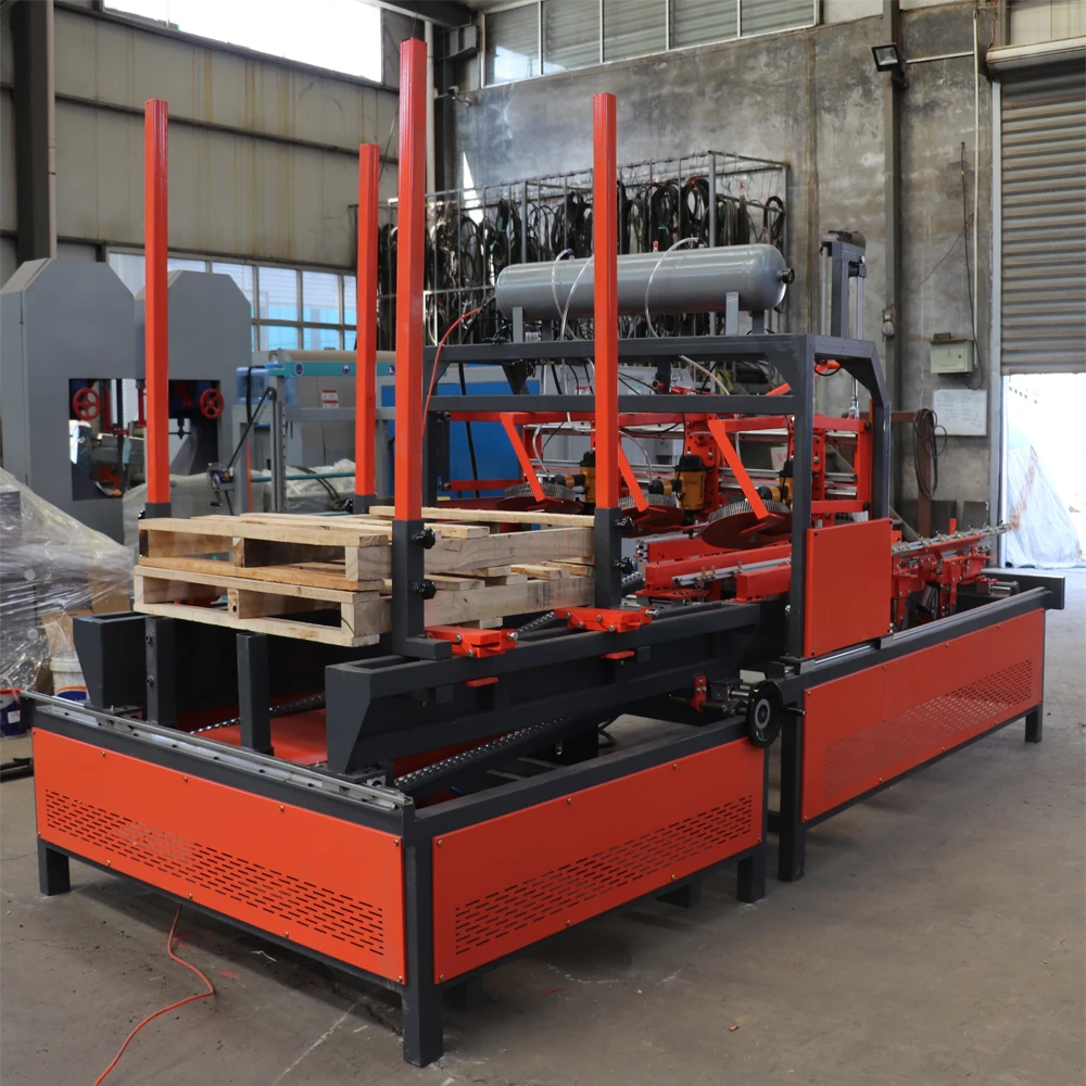 Pallet Nailing Machine - High Productivity Wood Pallet Maker