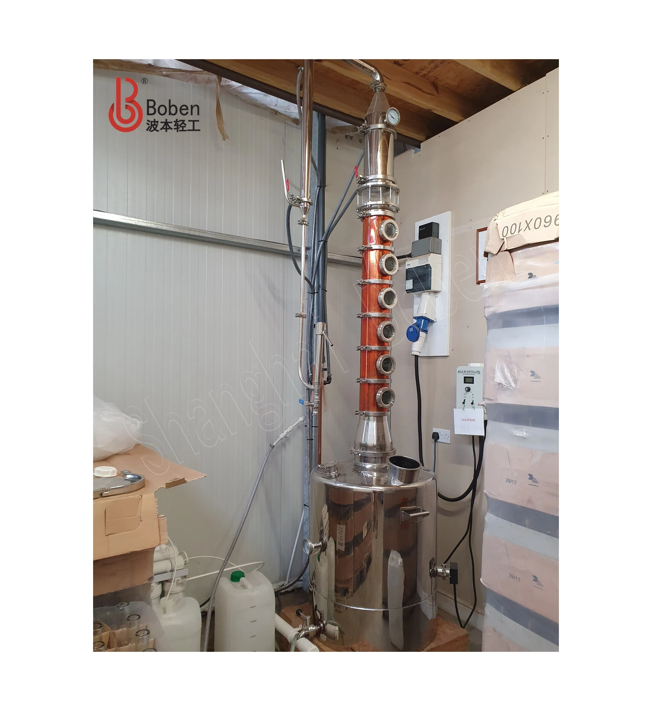 Customized Istillation Equipment Vodka Alcohol Still Copper Still For ...