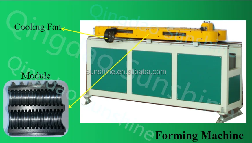 Plastic Pipe Corrugator Mold Block for Water Cooling Corrugated Pipe ...