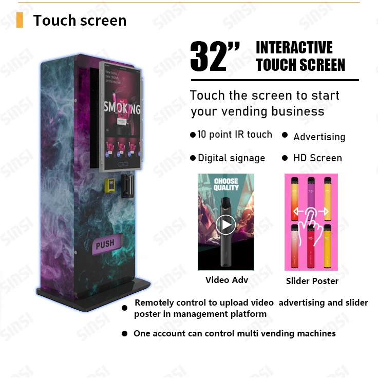 Digital Id Verification Vending Machine Combo Age Verification Vending ...