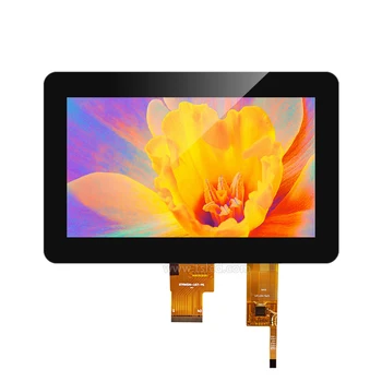 Tsd 7'' 7 Inch 1024*600 Res Tft Lcd Display With Customized Ctp Touch Panel - Buy 7'' Tft 7 Lcd ...