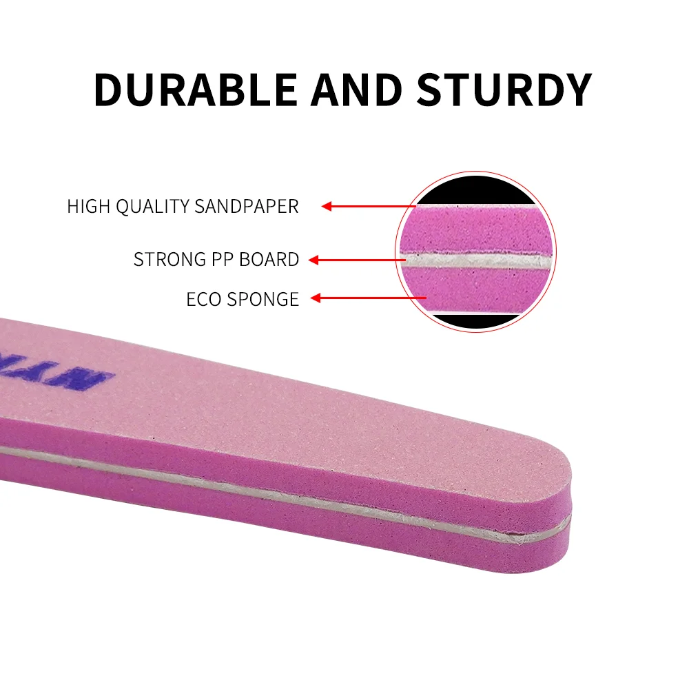 Professional Custom Japanese Double-Sided Sandpaper Nail File Kits