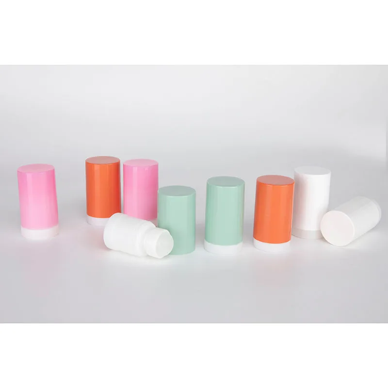 Plastic Round Shape Deodorant Roll on Bottle Gel Deodorant Bottle Tube ...