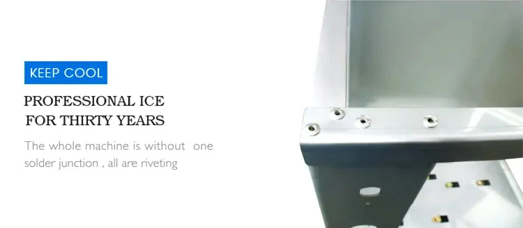 Cyrstal Tube Maker Nugget 1000kg Flake Maquina De Hielo En Cubos ...