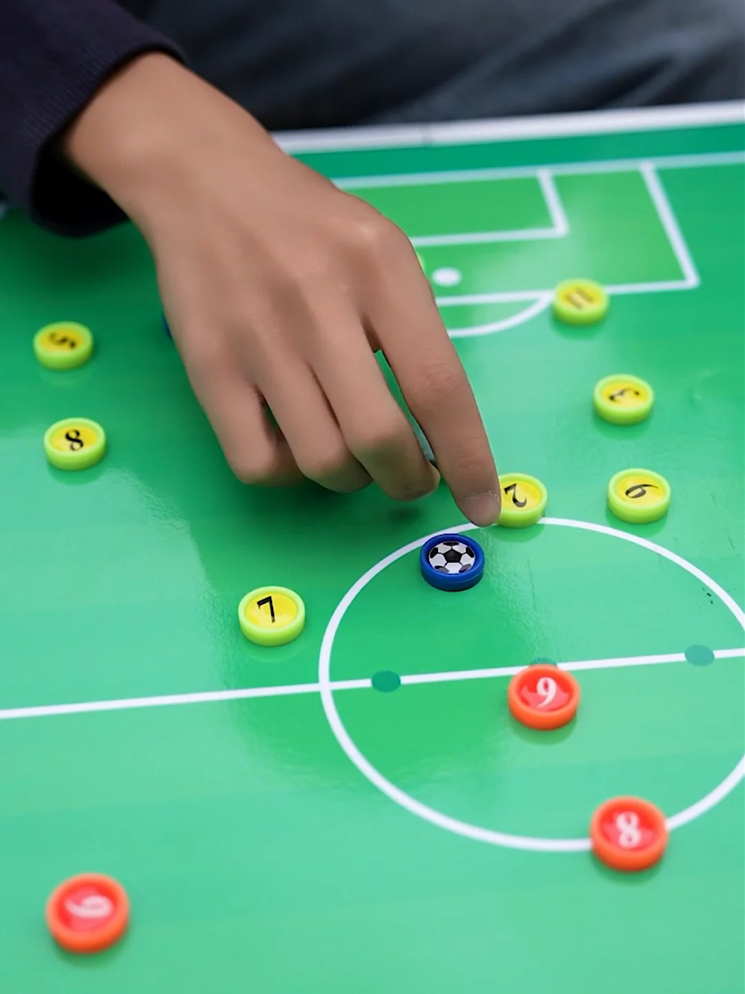 Magnetic Table Folding Coach Training Football Tactics Board Portable ...