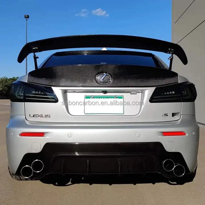 Is250 Carbon Fiber Rear Spoiler Wing Srd Style For Lexus Is250 Is350 ...