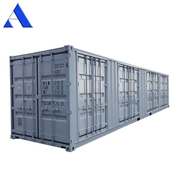 40 Foot 4 Door High Cube Iso Side Open 40ft Shipping Container With 4 ...