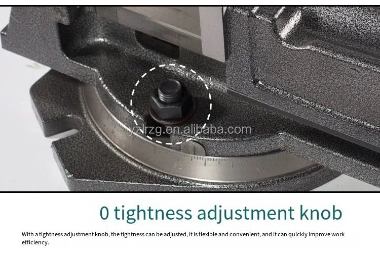 QH80/QH100/QH125/QH160/QH200 Series Precision Milling Machine Vise ...