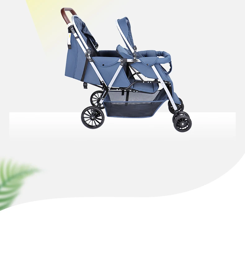 Twins Two Seat Stroller For Kids / Baby Stroller For Two Babies /best ...