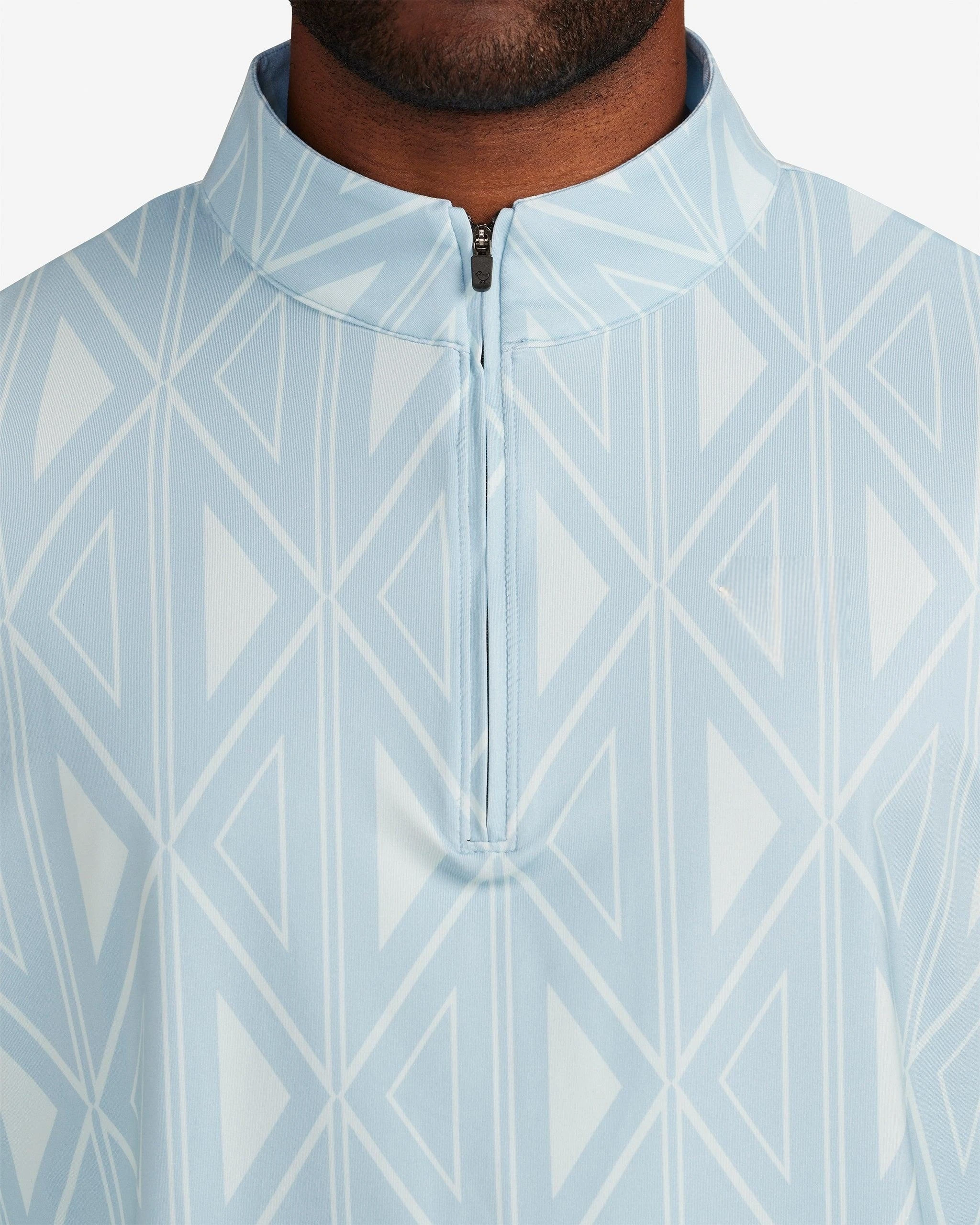 Wholesale Pullover High Quality Sublimated Golf Wear Polyester Spandex ...
