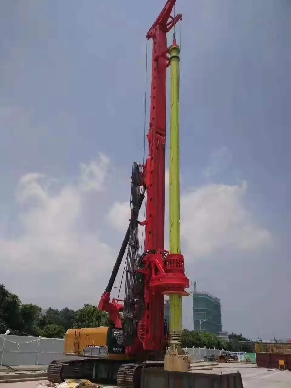 Bauer Rotary Drilling Interlock Kelly Bar Pile Drilling Machine Inter ...