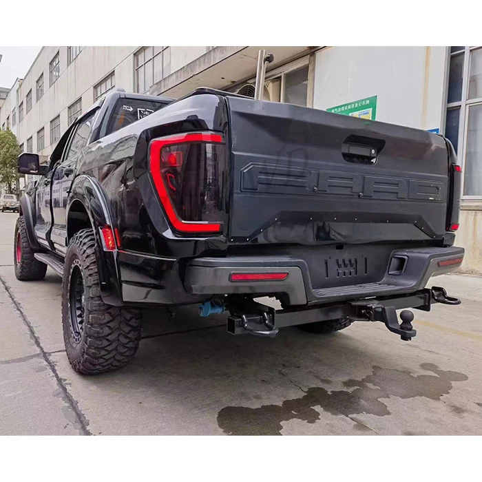 Upgrade Bumper Kit Conversion Body Kit Trailer Hitch Receiver TOW BAR ...