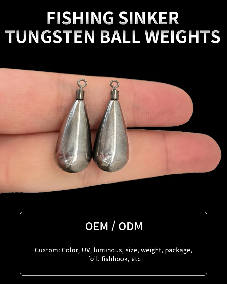 Swivel Fishing Controlled Sinker 2g-21g Fast Fall Fishing Beads Sinker ...