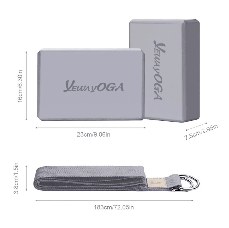 Yeway Yoga Mat Set - Eco-Friendly, Versatile & Logo-customizable