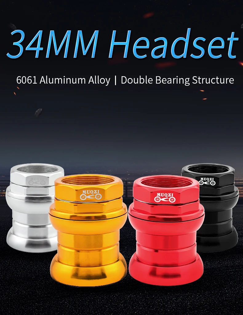 MUQZI Folding Bicycle Headset - Durable Aluminum Alloy