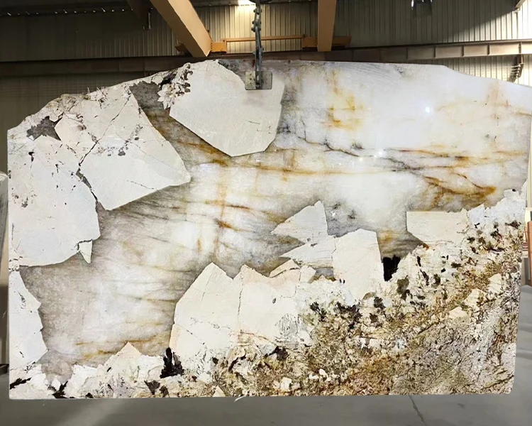 Custom Luxury Brazilian Decor - Pandora Quartzite Slabs