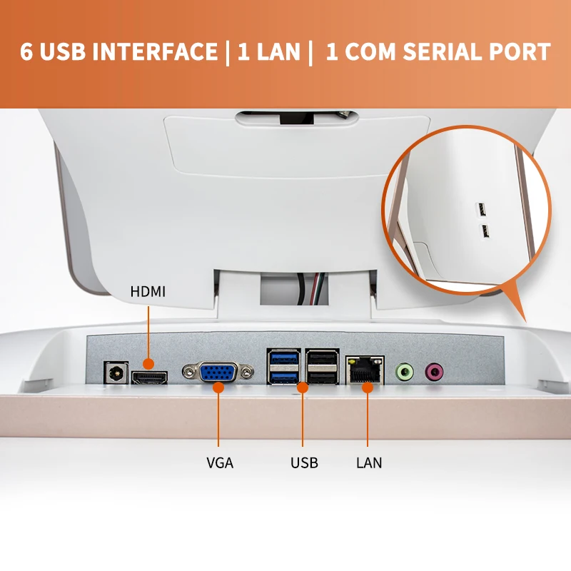 2024 15.6 Inch Dual Screen Whole Set Of Pos System Cash Register For ...