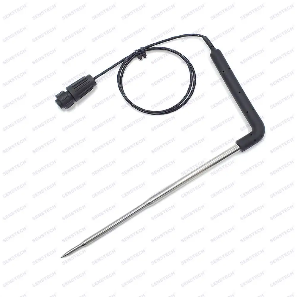 Stainless Steel Housing Bend Sharp Tip Probe With Tpe Handle Ntc ...