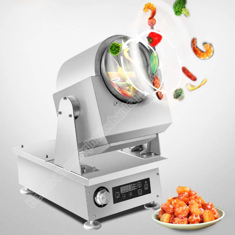 Auto Fry Wok Stir Fry Vending Machine Commercial Stir Fry Machine Fully ...