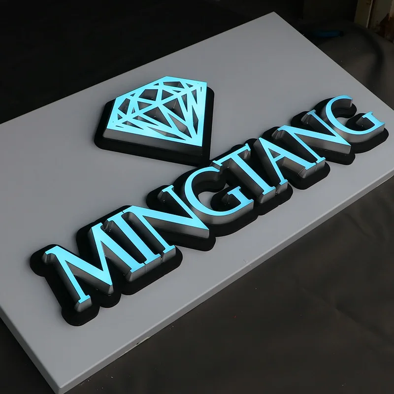 Customizable IP65 Waterproof Multi-Color Outdoor LED Lighted Sign Board ...