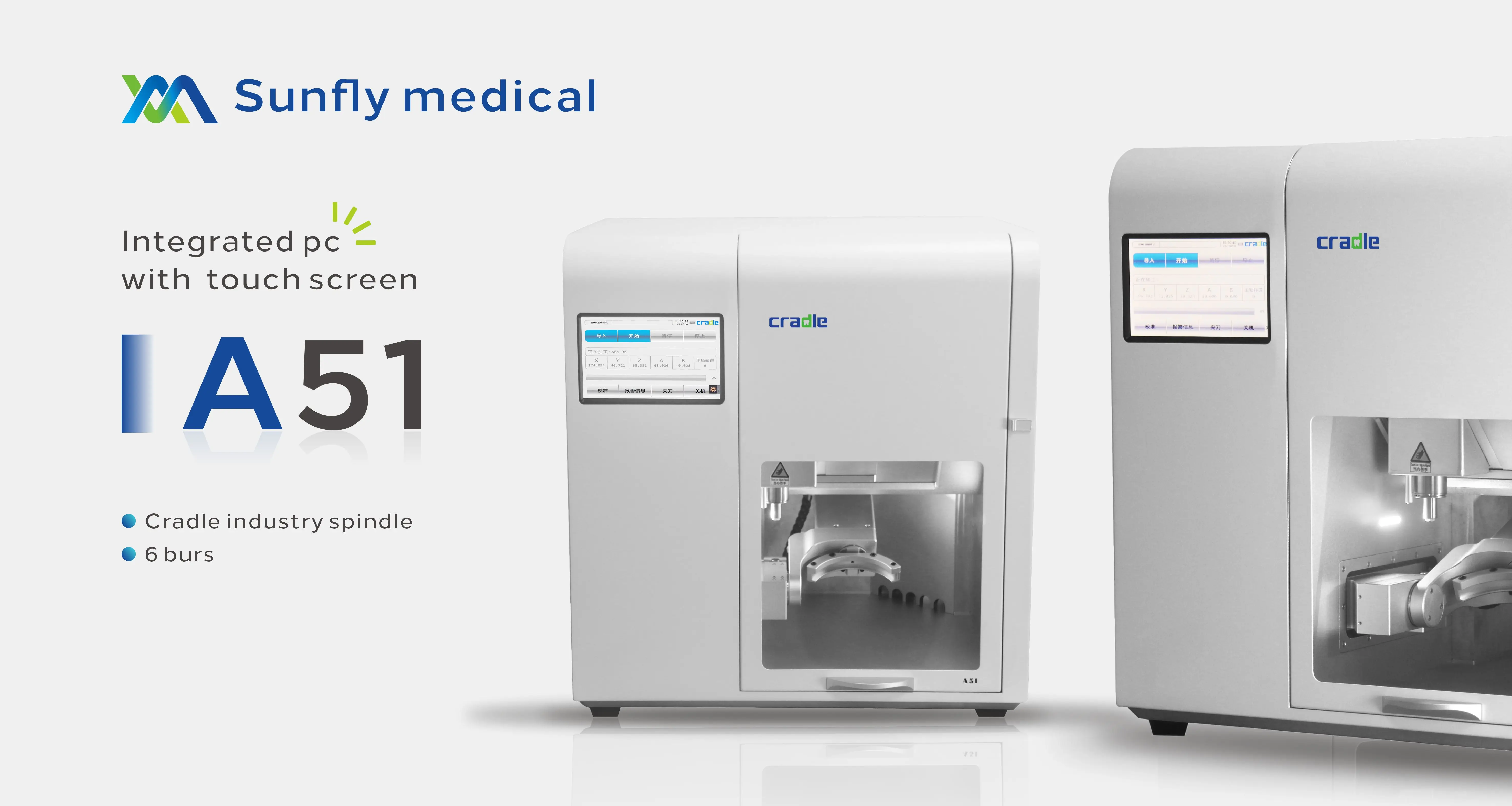 Cardle A51 B52 Cad Cam Cnc Machines 5 Axis Cad Cam Dental Milling ...