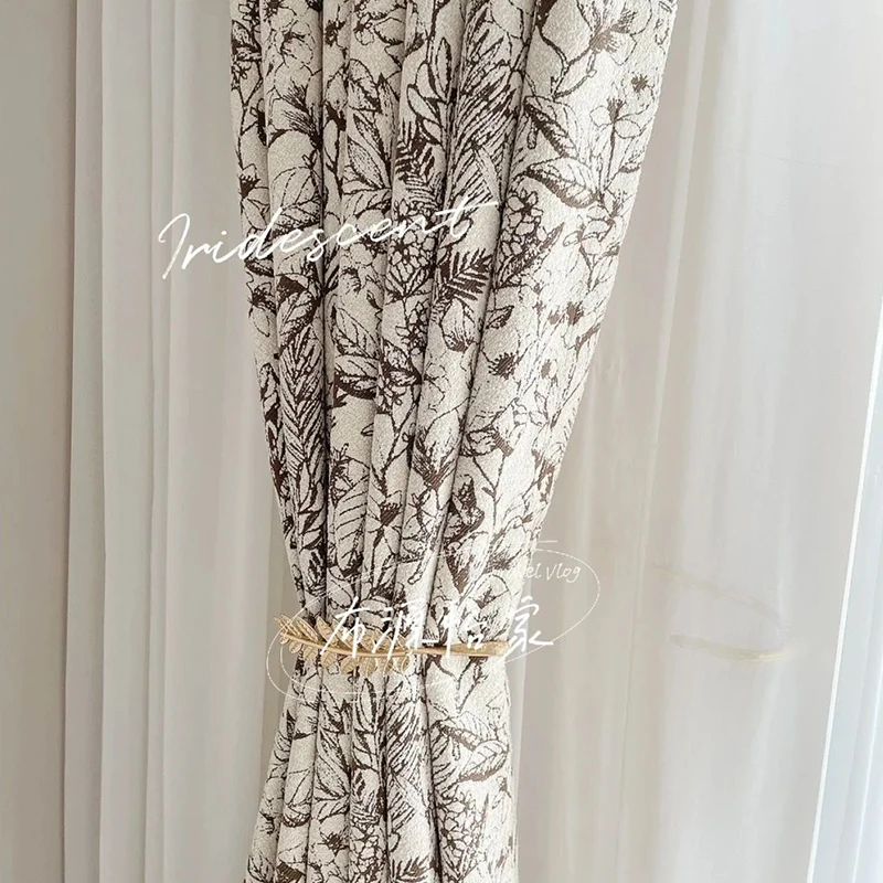 Custom Modern Luxury Design Ready Made Fabric Cloth Floral Printed ...