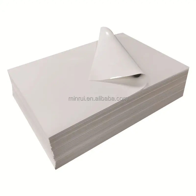 Shenzhen Minrui A4 Size White Destructible Eggshell Sticker Paper